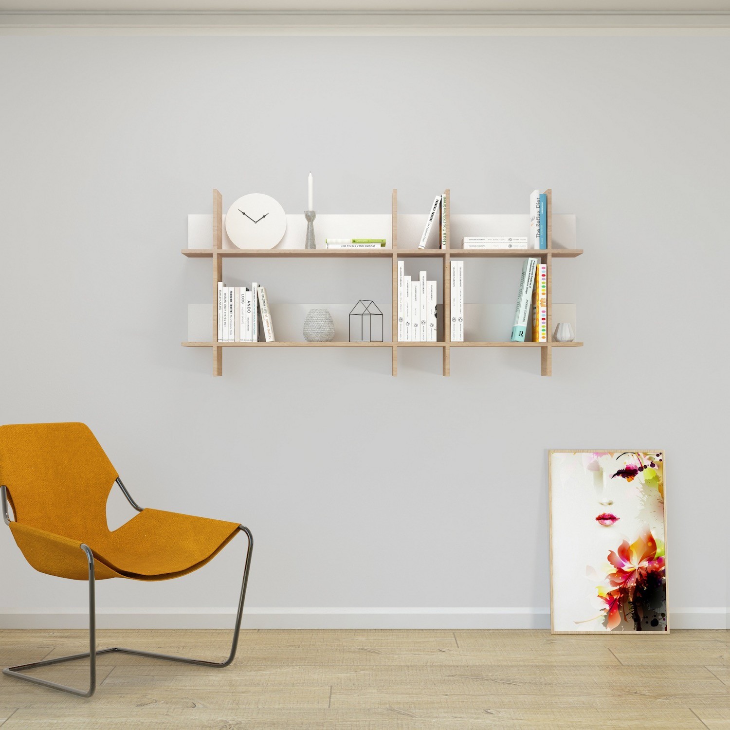 Mensole di design per il salotto, idee e consigli | DireDonna