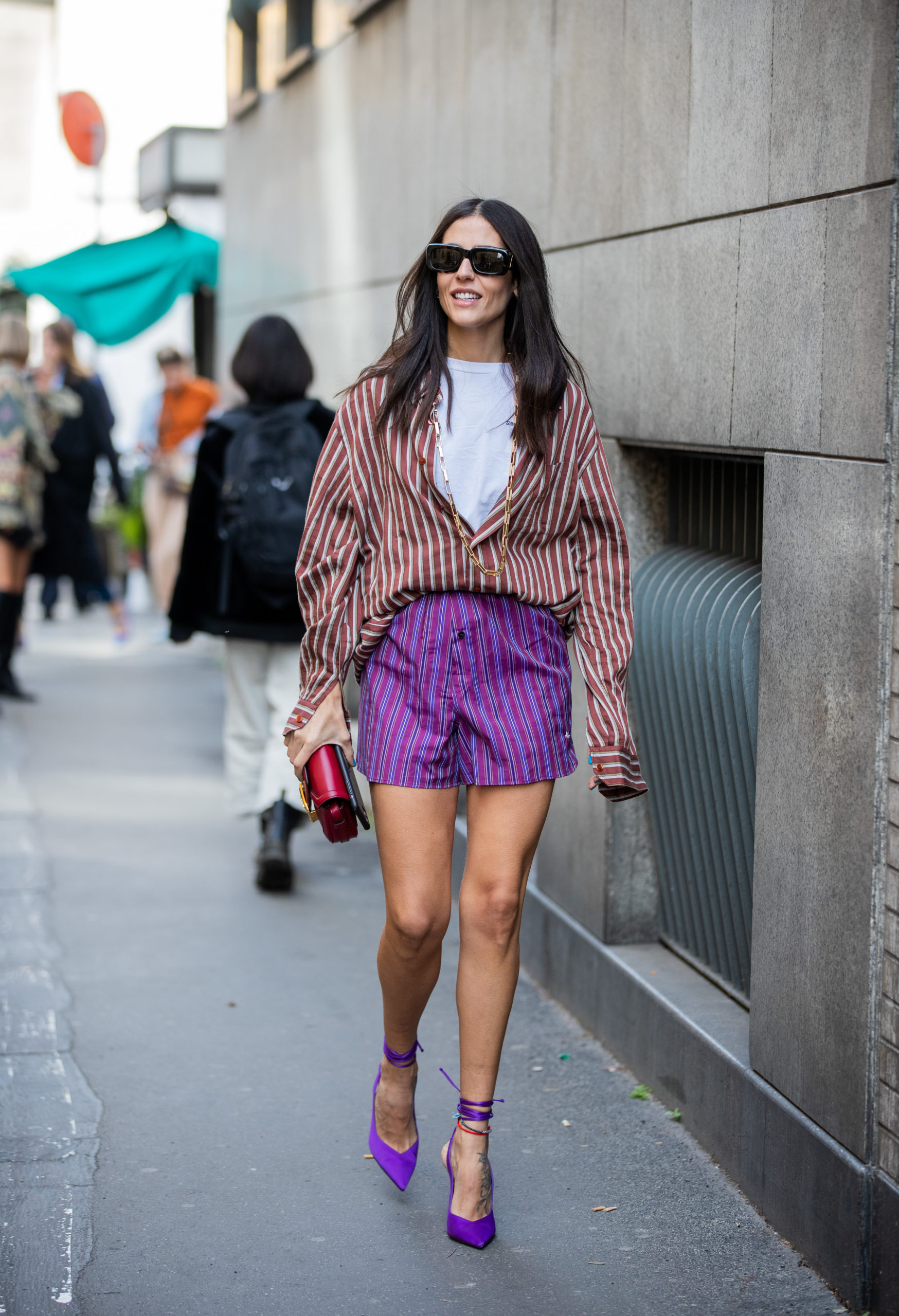 Come indossare e abbinare il colore viola | DireDonna